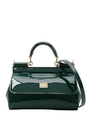Dolce & Gabbana Small Sicily Tote Bag - Green