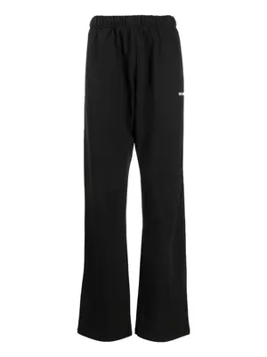 We11Done Logo-print Track Pants - Black