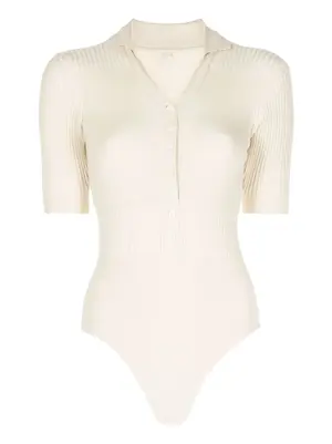 JACQUEMUS Jacquemus Le Body Yauco Polo Bodysuit
