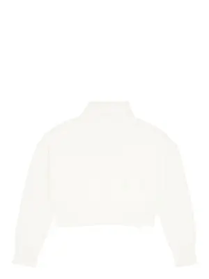 MAISON MARGIELA High-neck Jumper - White