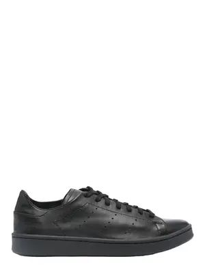 Y3 Stan Smith Leather Sneakers - Black