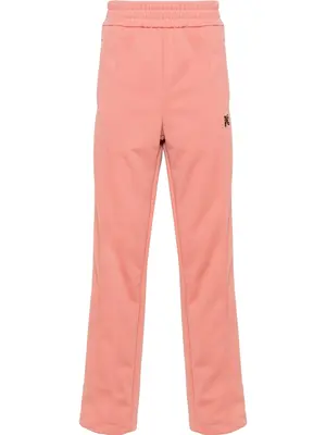 Palm Angels Logo-embroidered Track Pants - Pink