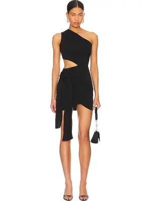 Superdown Crystal Mini Dress - Black