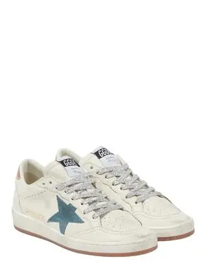 GOLDEN GOOSE Ball Star Leather Sneakers - Multicoloured