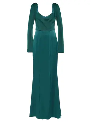 Galvan Arch Gown - Blue