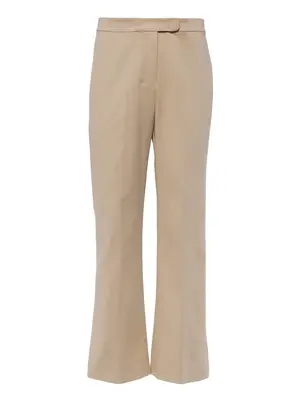 Max Mara Conico Flared Pants - Beige