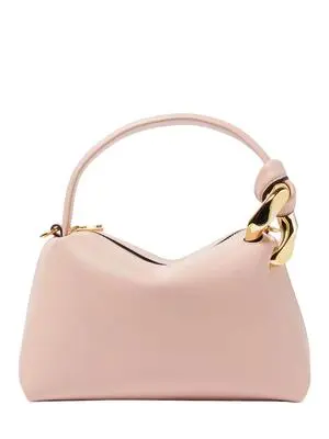 JW Anderson Corner Small Leather Tote Bag - Pink