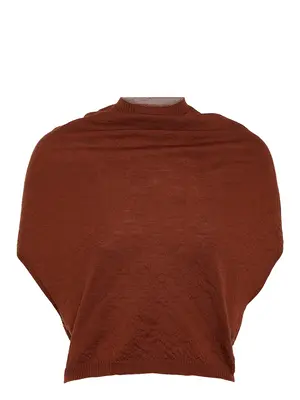 Rick Owens Virgin Wool Top - Red