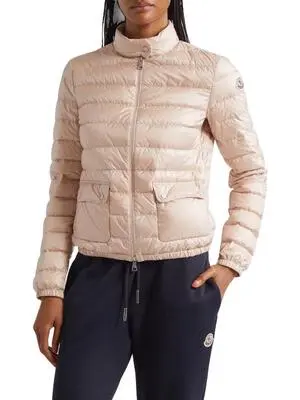 Moncler Lans Down Jacket - Mother Of Pearl