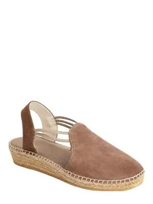 TONI PONS Nuria Suede Sandal - Taupe