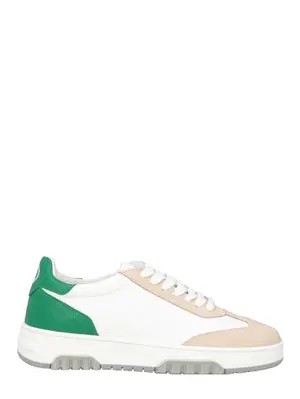 POLLINI Leather Sneakers - Beige