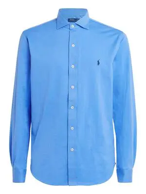 Polo Ralph Lauren Cotton-jersey Shirt - Blue