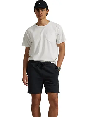 Ralph Lauren 6.5-inch Loopback Fleece Short - Polo Black