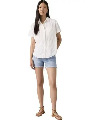 LEVI'S Mid-length Denim Shorts - Polar Seas