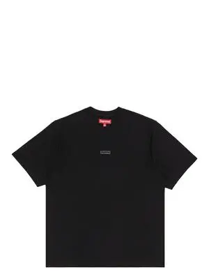 Supreme High Density Small Box Short-sleeve Top 'black' Black