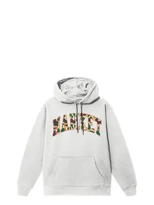 MARKET Reverse Duck Camo Hoodie - Grey