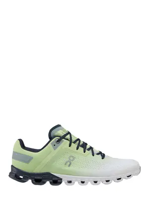 On Cloudflow Lace Up Sneakers Green