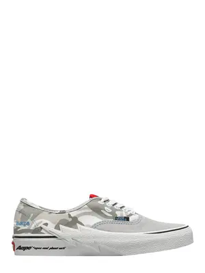 VANS Aape X Authentic Bolt Camo Sneakers - Grey