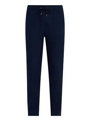 Onia Onia Air Linen Pull-On Pants Deep Navy