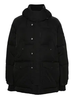 Calvin Klein Hooded Padded Jacket - Black