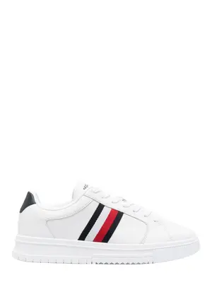 Tommy Hilfiger Supercup Leather Sneakers - White