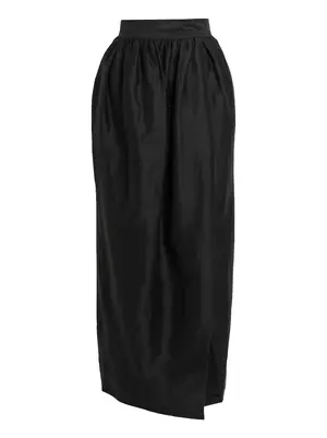 Aje Mirabelle Wrap-effect Maxi Skirt - Black