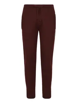 Dolce & Gabbana Logo-plaque Knitted Track Pants - Brown