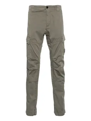 C.P. COMPANY Lens-detail Cargo Trousers - Green