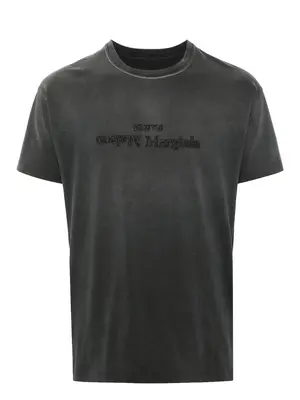 MAISON MARGIELA Reverse Logo T-shirt - Black