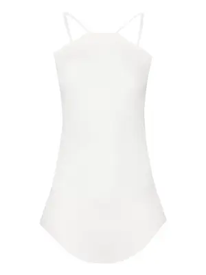 Rick Owens Scorpio Ribbed-knit Tank Top - White
