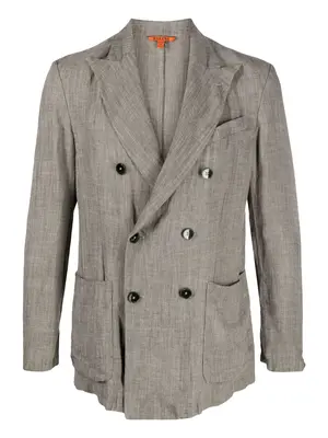 Barena Venezia Siroco Single-breasted Blazer - Grey