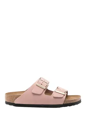 BIRKENSTOCK Arizona Suede Slides - Pink