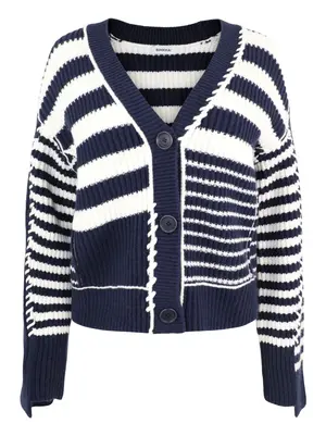 SIMKHAI Simkhai Adara Striped Cardigan