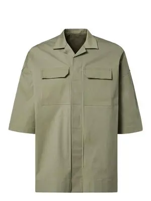 Rick Owens Magnum Tommy Cotton-blend Poplin Shirt - Neutrals