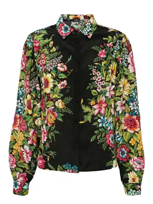 Etro Printed Silk Shirt - Multicoloured