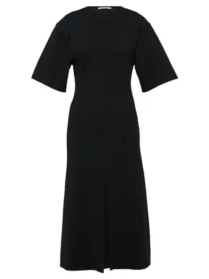 Stella McCartney Ruffled Midi Dress - Black