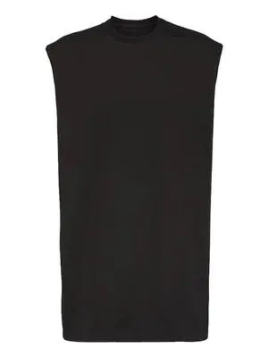 Rick Owens Tarp Cotton T-shirt - Black