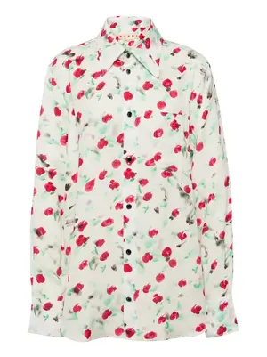 Marni Printed Viscose Shirt - Multicoloured