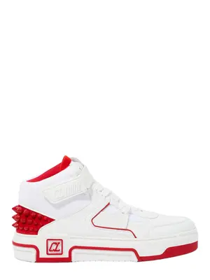 CHRISTIAN LOUBOUTIN Christian Louboutin Astroloubi Leather Sneakers White