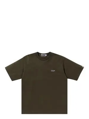 A BATHING APE One Point Relaxed Fit Tee 'olive Drab - Green