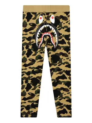 A BATHING APE 1st Camo Wide Fit Sweatpants - Yellow