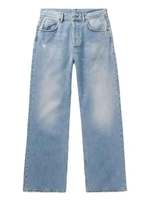 Acne Studios 2021m Flared Distressed Jeans - Blue