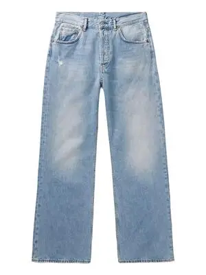 Acne Studios 2021m Flared Distressed Jeans - Blue