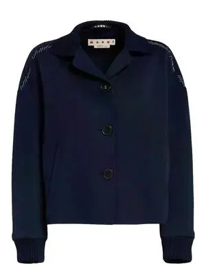 MARNI Marni Wool-Cashmere Shirt Jacket