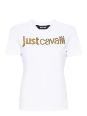 Just Cavalli Logo-print T-shirt - White