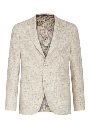 Etro Single-breasted Blazer - Neutrals
