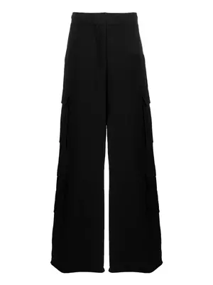 Vetements Cotton Cargo Track Pants - Black