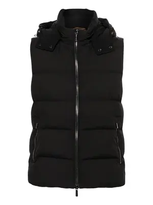 MOORER Fire-skt Padded Gilet - Black
