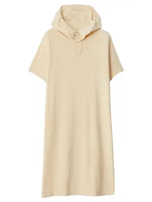 Burberry Towelling Cotton Dress - Neutrals