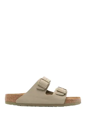 BIRKENSTOCK Arizona Leather Sandals - Neutrals